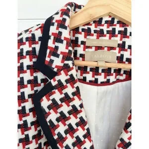 Talbots | Jackets & Coats | Talbots Luxe Woven Bold Houndstooth Jacket ...
